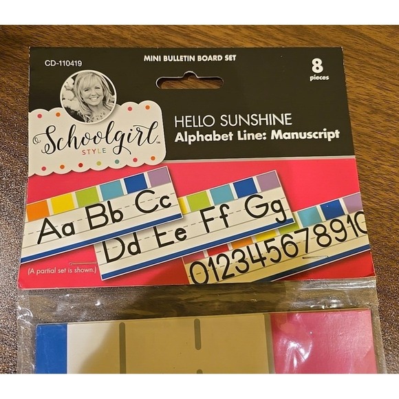 Carson Dellosa | Other | Schoolgirl Style Hello Sunshine Alphabet Mini ...